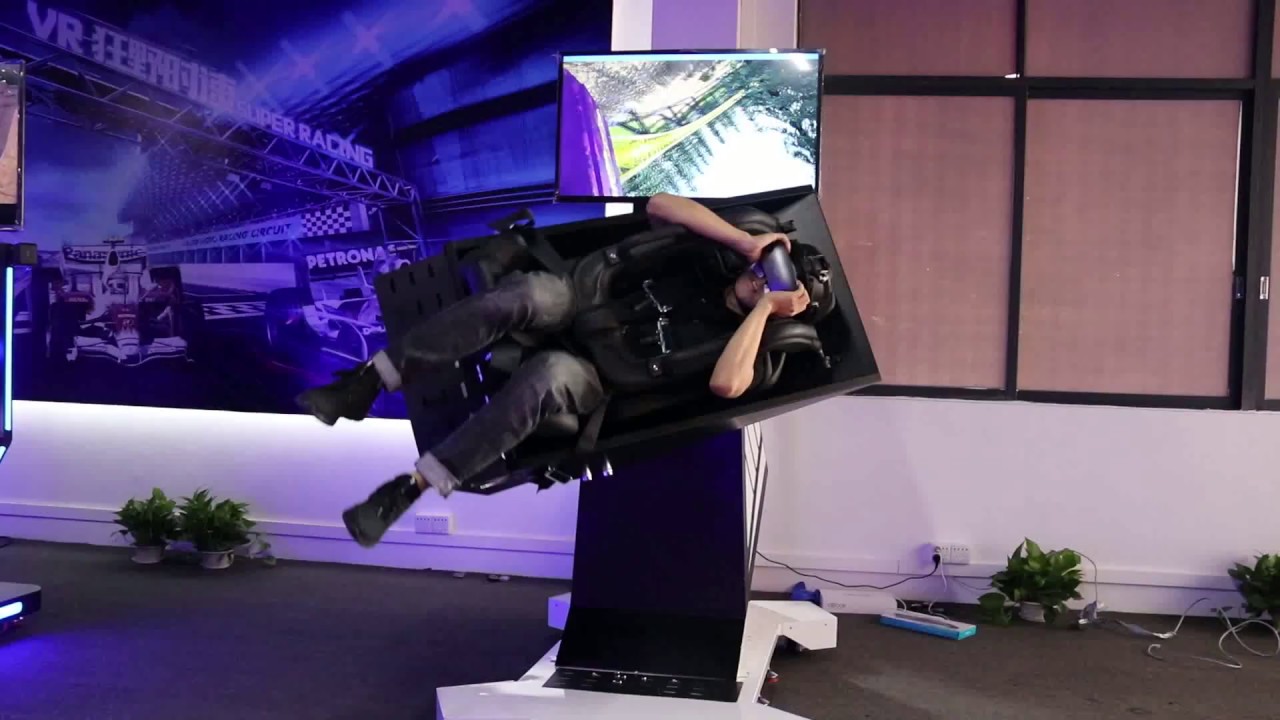 9D VR Flight Simulator - YouTube