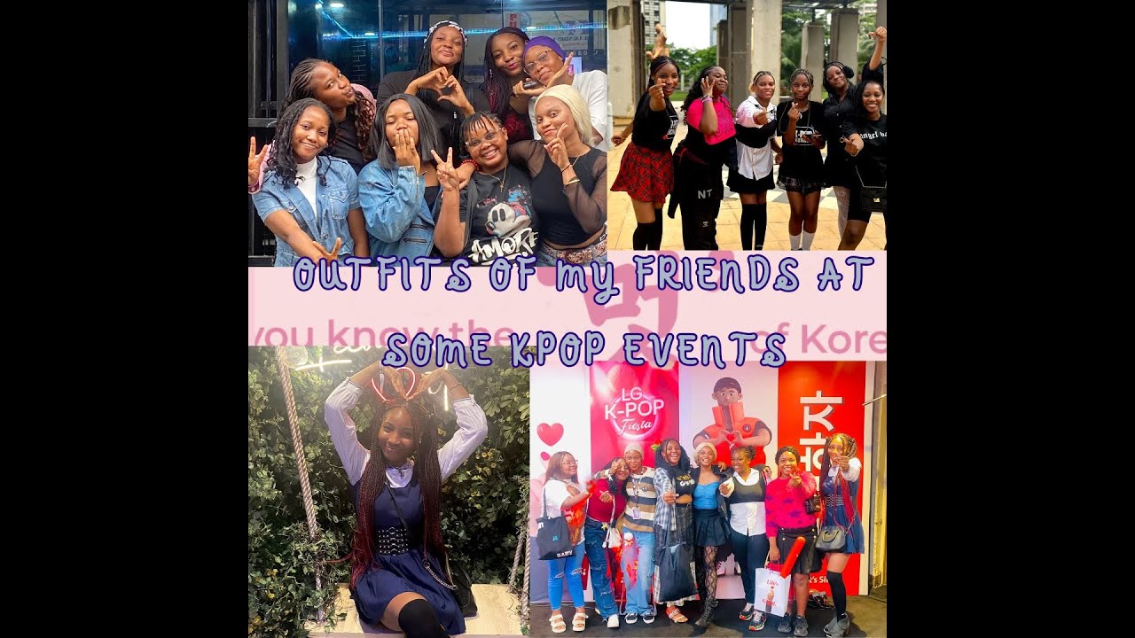 MY FRIENDS’ OUTFITS AT SOME KPOP EVENTS AS THE 멋 OF KOREA | STYLISHNESS ...