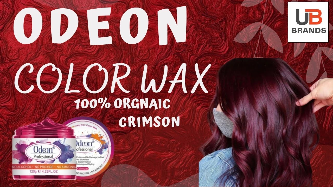 Transform Your Hair Instantly with ODEON Temporary Hair Color Wax ...