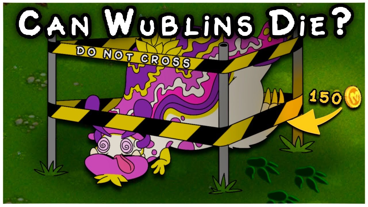 Drawing a DEAD WUBLIN Decoration! ⚡️🪦 | My Singing Monsters - YouTube