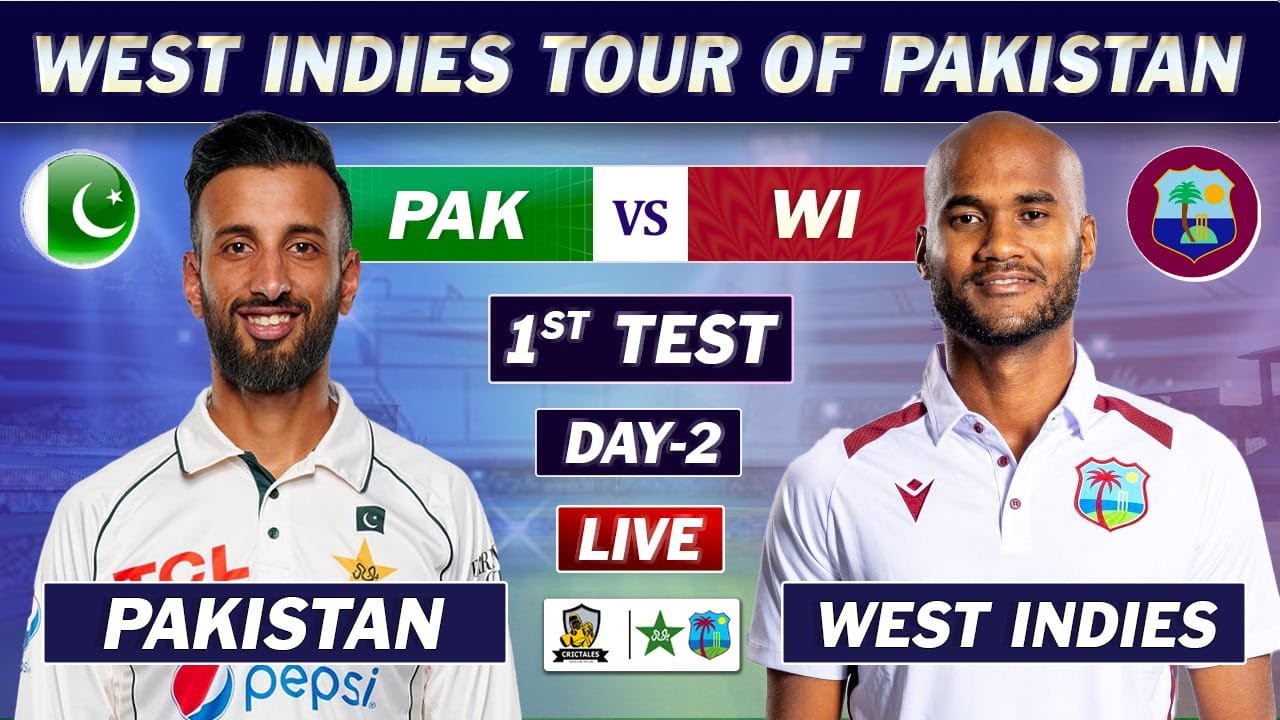 I Watched PAK vs WI Test LIVE for 2 Days and You Won't Believe What ...