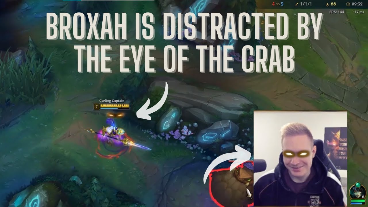 Broxah Is DISTRACTED By The Eye Of The Crab BUG - YouTube