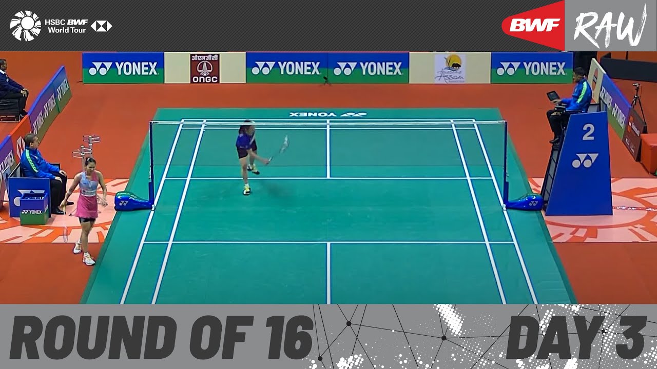 YONEX SUNRISE India Open 2023 | Day 3 | Court 2 | Round of 16 - YouTube