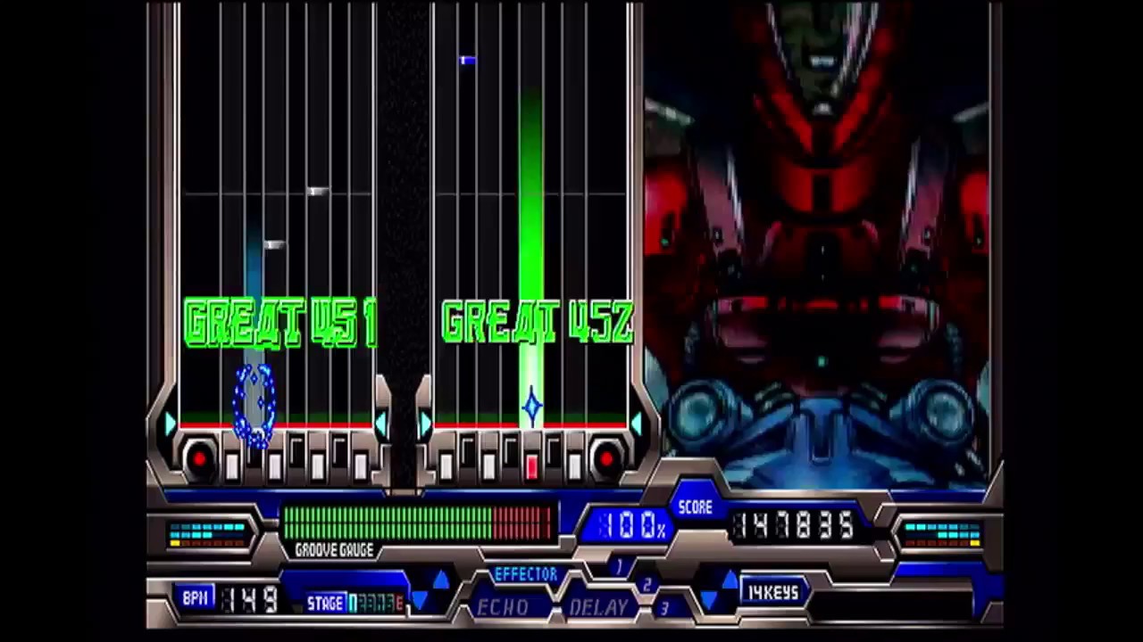 Beatmania IIDX 3rd Style - LEADING CYBER [DOUBLE] - YouTube