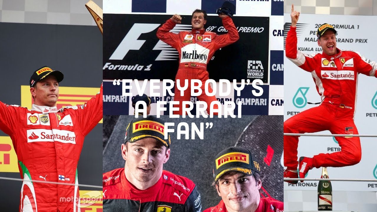 Everybody is a Ferrari fan edit | Formula 1 - YouTube