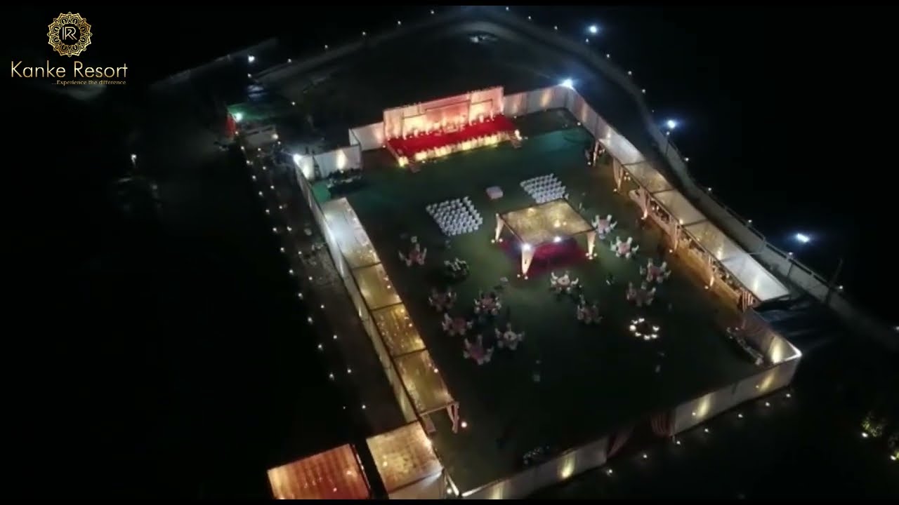 Beautiful Night View of kanke resort - YouTube