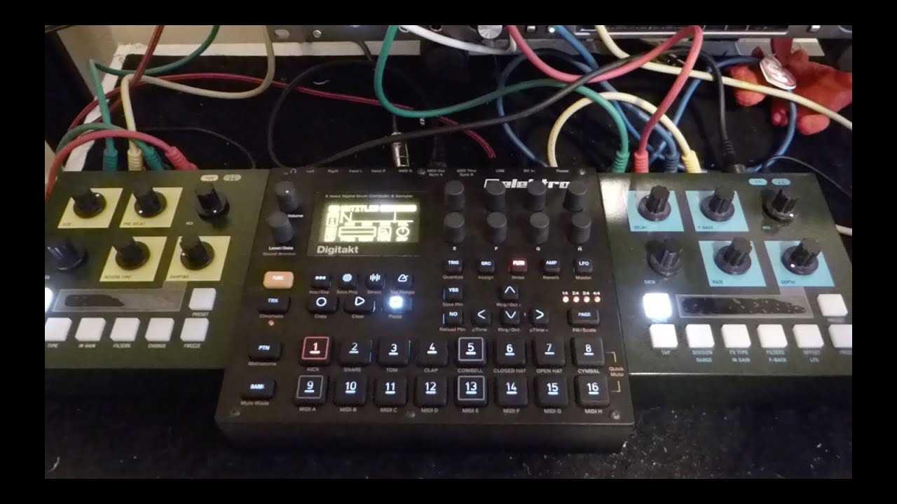 Elektron Digitakt, OTO Machines BAM & BIM - YouTube