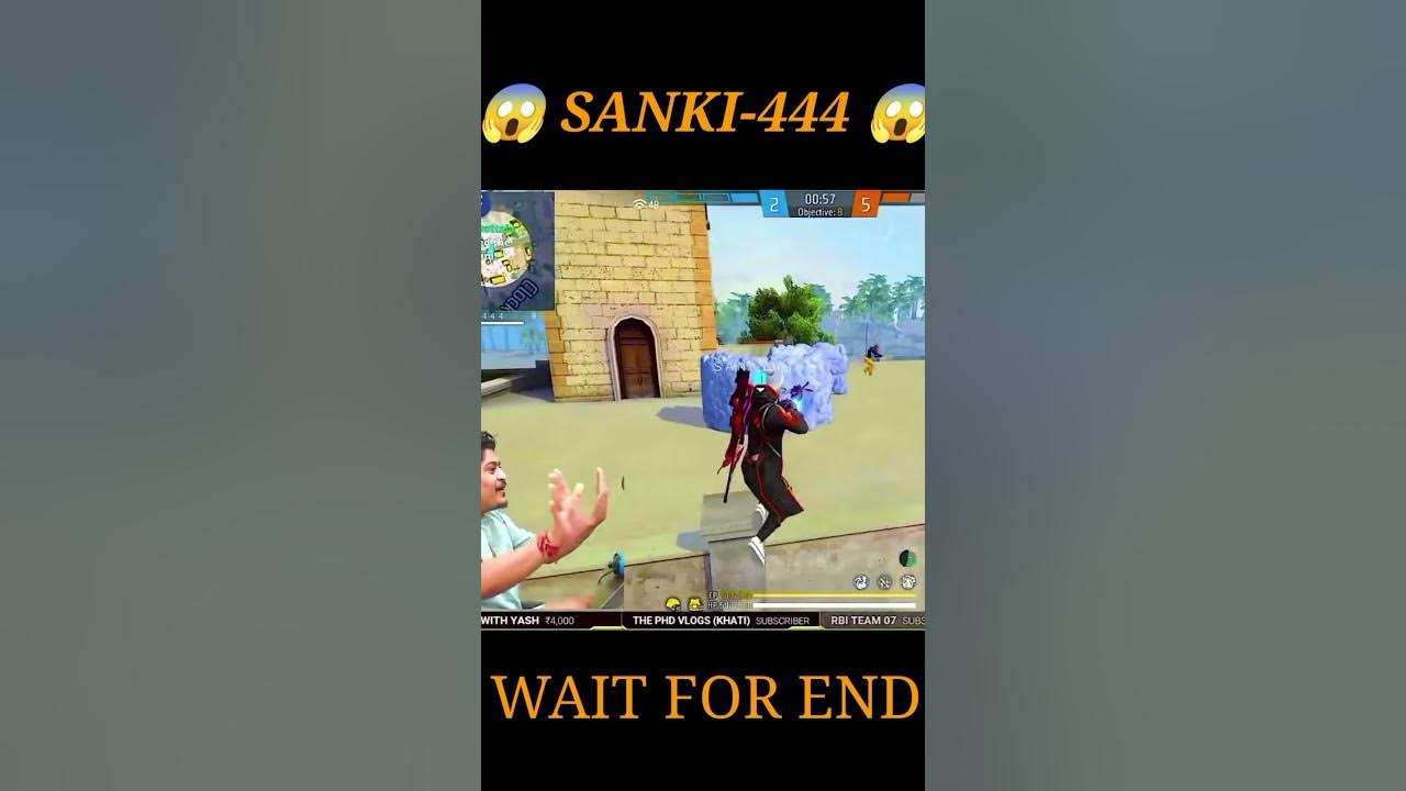 Gyan Gaming Full Reaction On Sanki-444 Hacker 😂 free fire funny Moments😂 | Garena Free Fire # ...