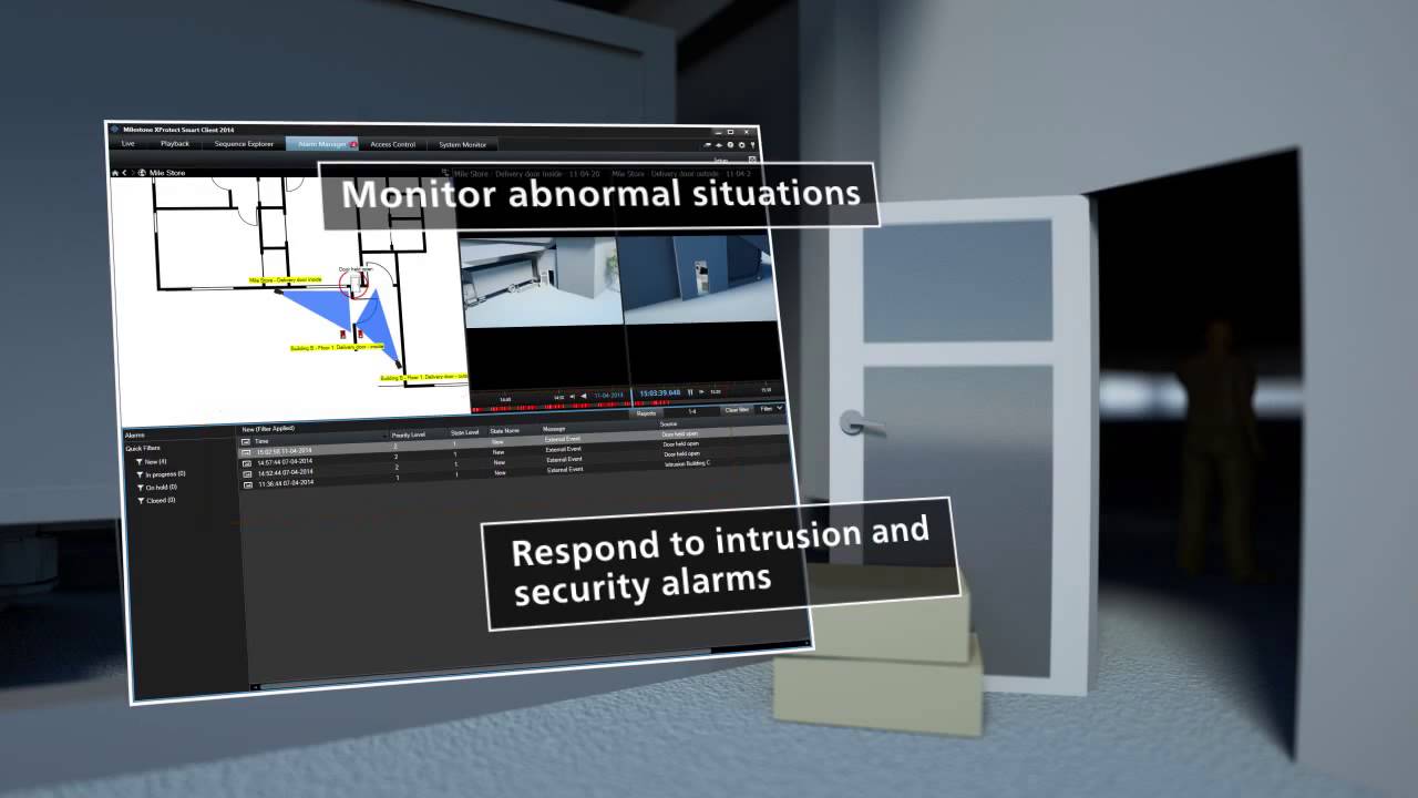 Milestone - Industry solutions using XProtect Access Control Module ...