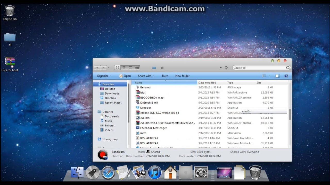 How to get Awesome mac theme for PC 2013 - YouTube