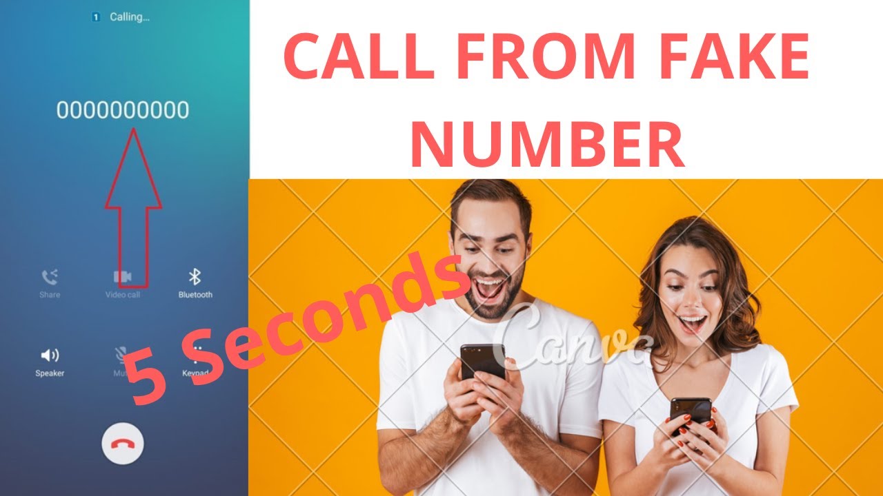 How To Call With A Fake Number In Hindi - YouTube