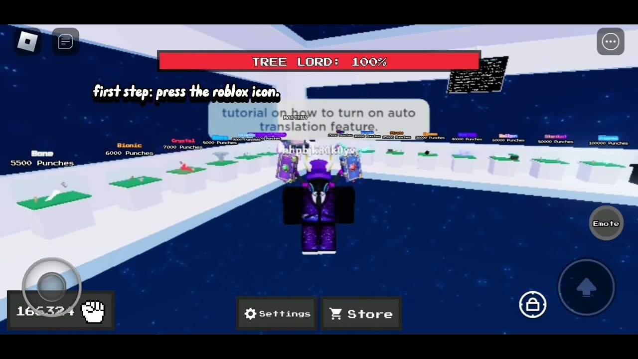 Tutorial on how to turn on the auto translation feature / ROBLOX - YouTube