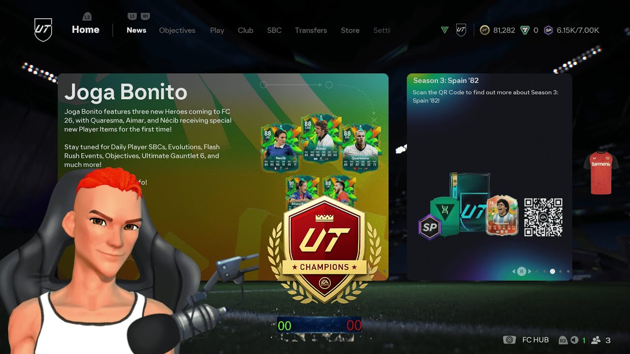 #FC 26 FUT CHAMPIONS live Steam join Now 5 Games To Go FC#fc26 #4k # ...