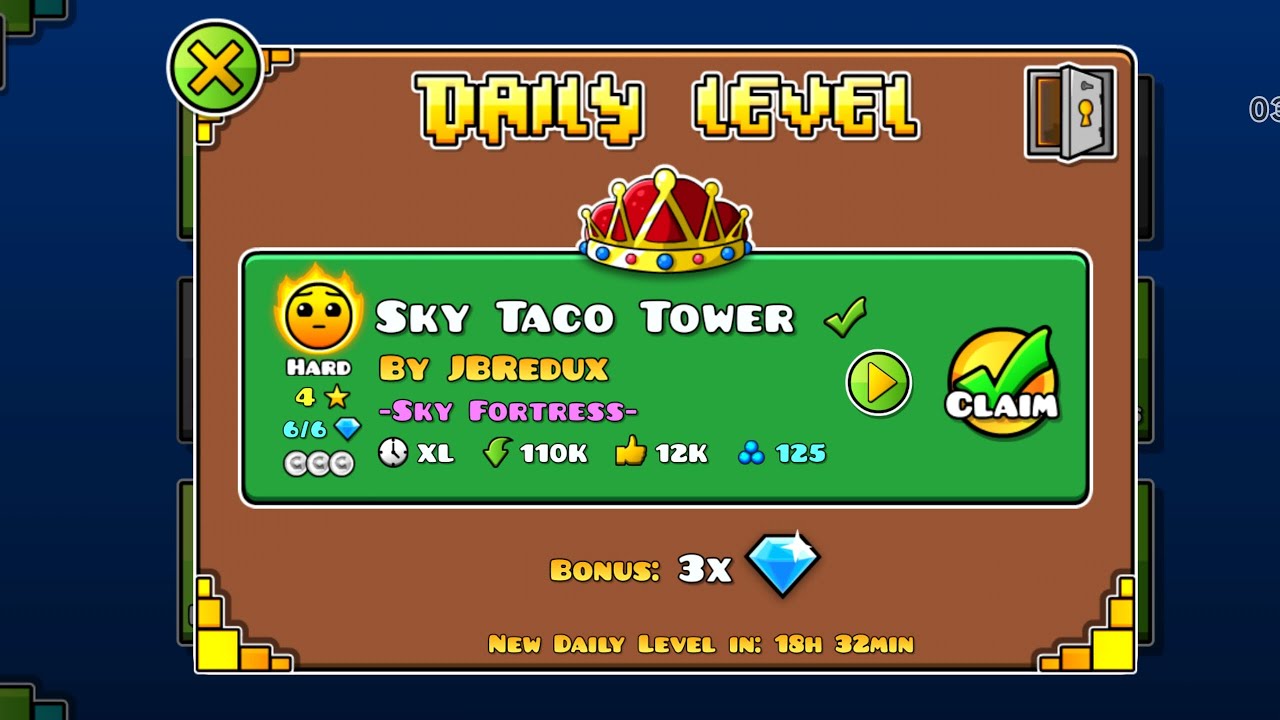 #3111 Sky Taco Tower (by JBRedux) [All Coins] - YouTube