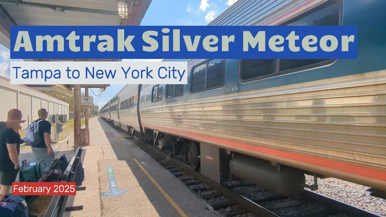 Amtrak Silver Meteor Tampa to NYC: Tale of the Overflowing Toilet - YouTube