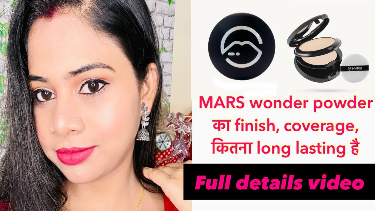 Mars wonder powder details review & demo || mars compect powder - YouTube