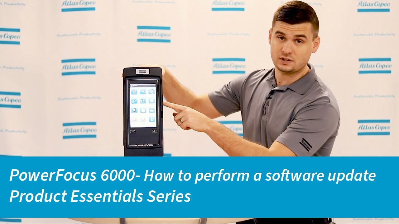 Power Focus 6000 Product Essential Series: How to perform software ...