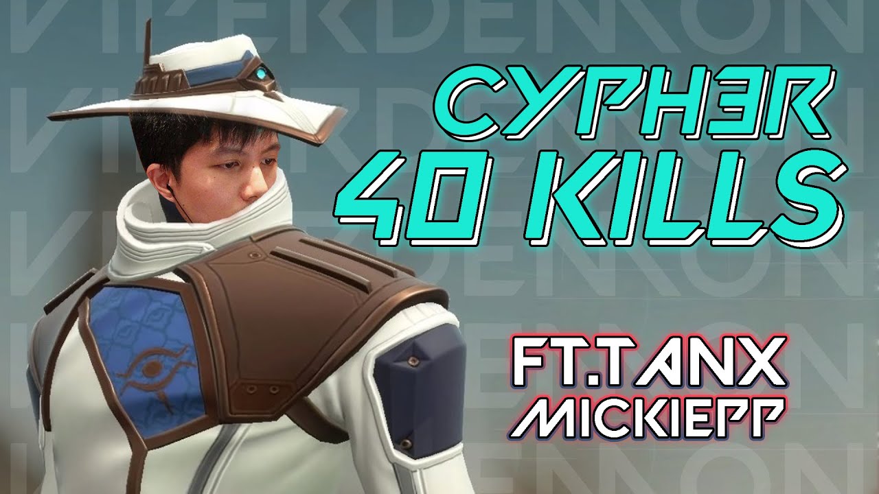 Valorant:เล่น Cypher ครั้งแรก เก็บ 40Kill ฝรั่งร้อง Hack!!!! - YouTube