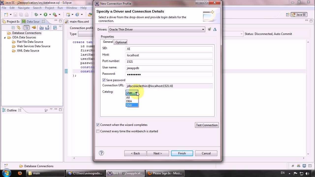 Java EE (J2EE) Tutorial for beginners Part15 - Save user to database (Hibernate),use Generic JPA ...