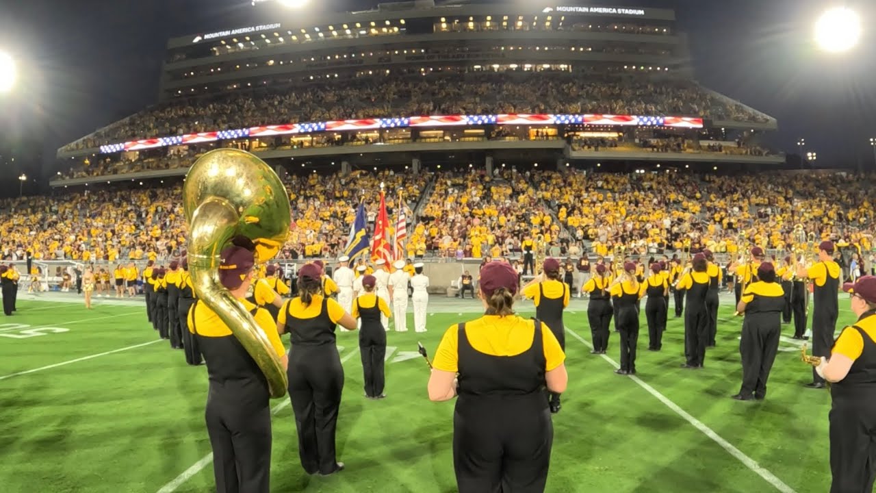 (8-31-24) ASU Marching Band | Pregame / Halftime / Stand Footage | ASU ...