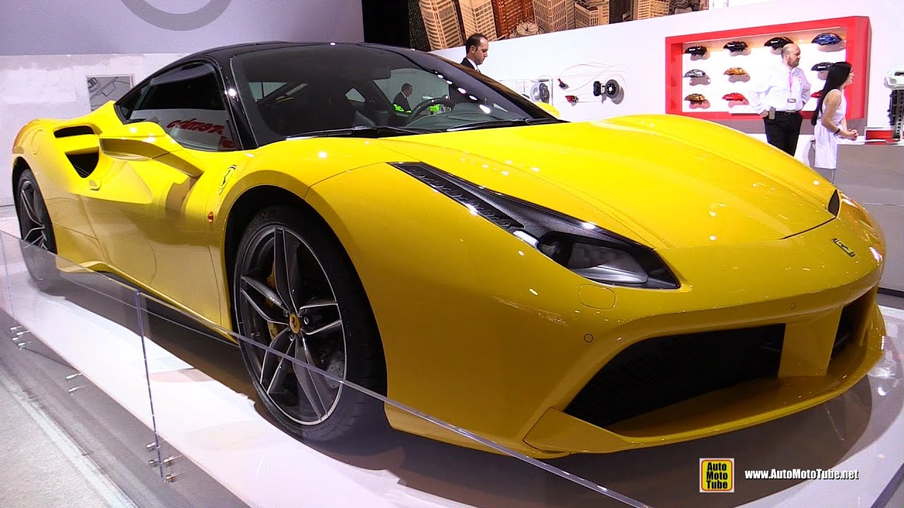 2016 Ferrari 488 GTB - Exterior Walkaround - 2016 Detroit Auto Show ...