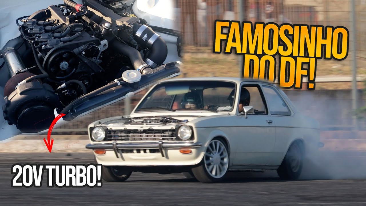 CHEVETTE TUBARÃO 20V TURBO O FAMOSINHO DO DF!! Canal Pé Na Lata - YouTube