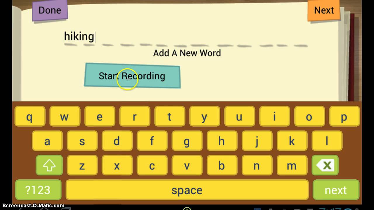 Spelling Test App YouTube Spelling Test App YouTube