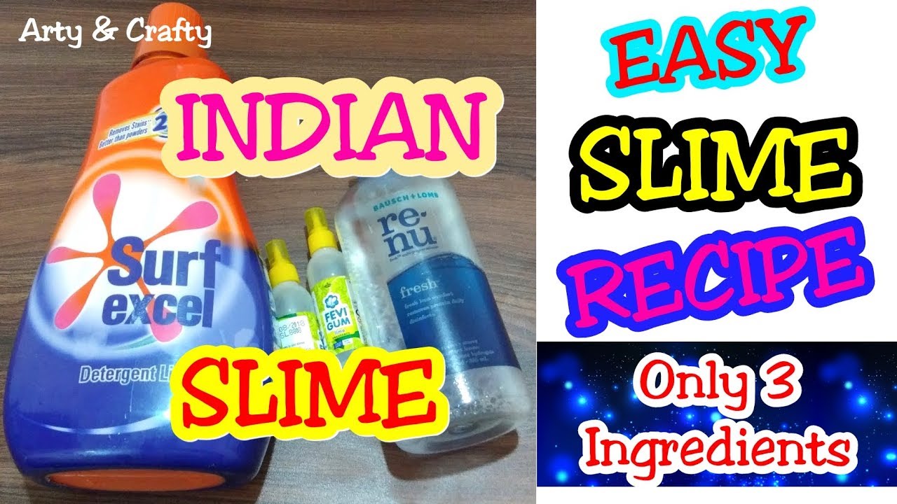 Glitter Slime Making / How to Make a Slime at Home / 100% Working Real ...