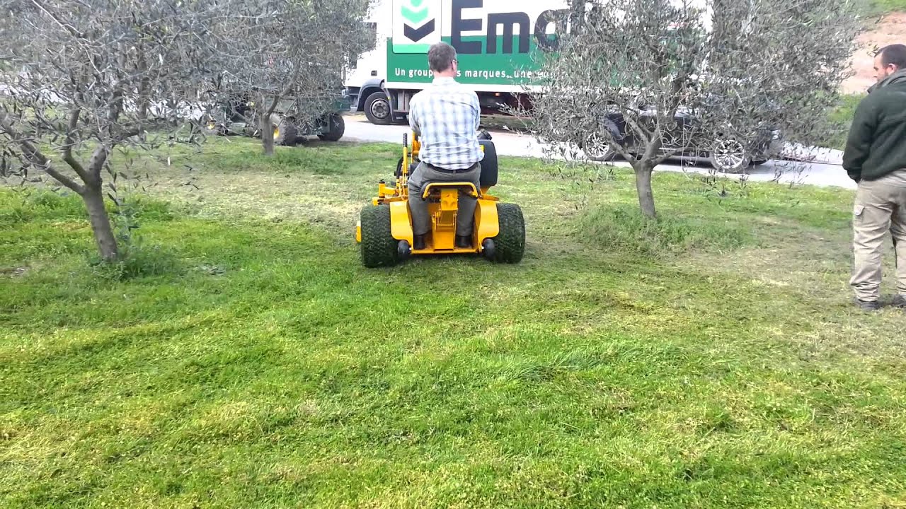 TONDEUSE AUTOPORTEE PROFESSIONNELLE WRIGHT SENTAR SPORT 4819 - YouTube