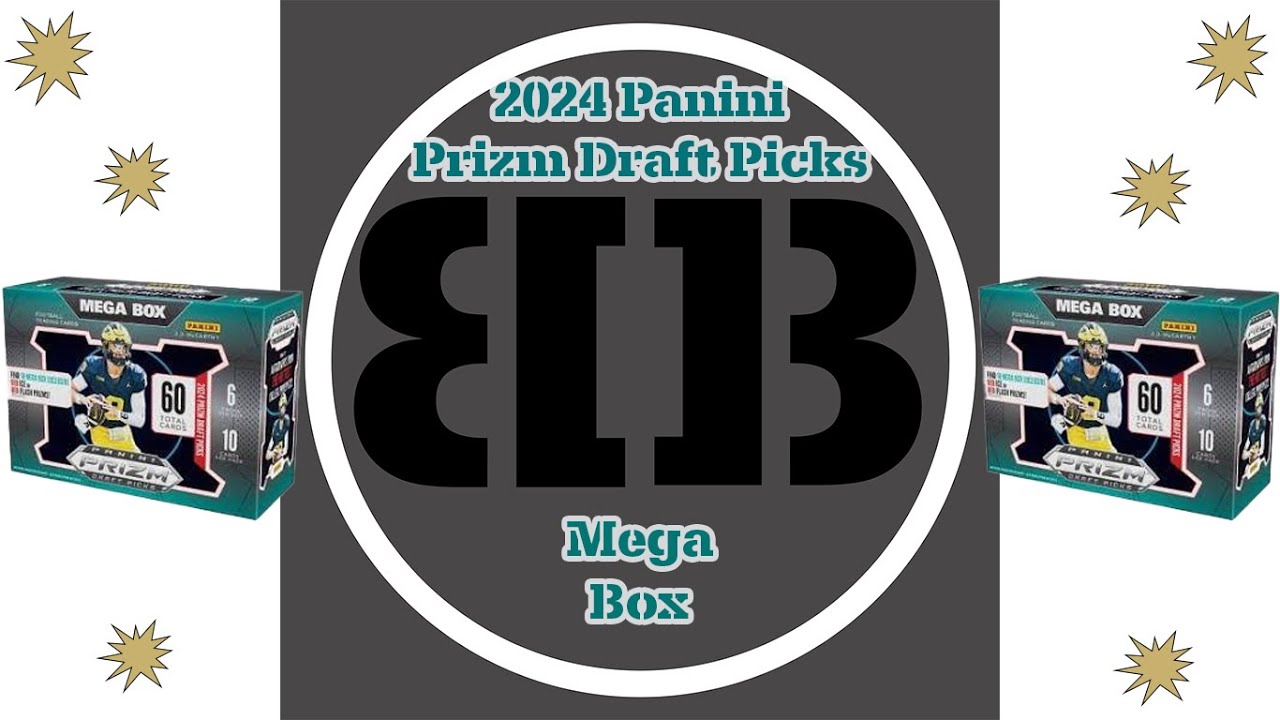 2024 Panini Prizm Draft Picks Football Mega Box - YouTube