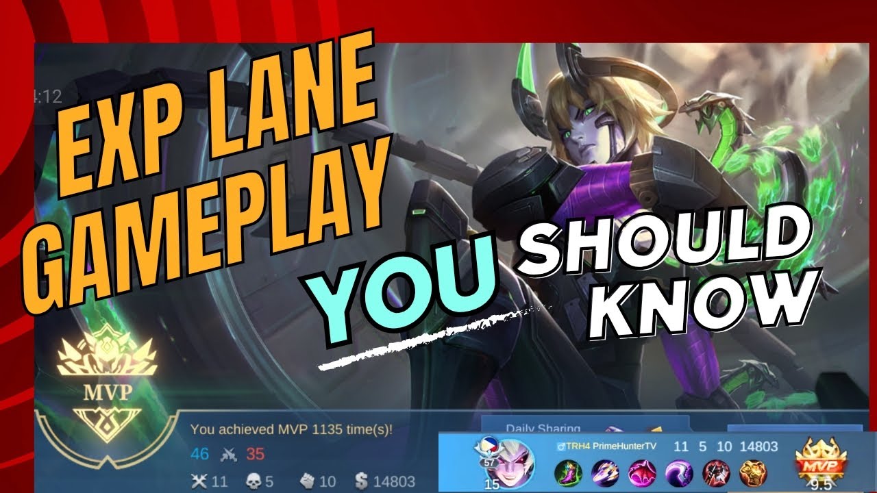 How to deal with Xborg in Exp lane using Dyrroth in Ranked Game (Purple ...