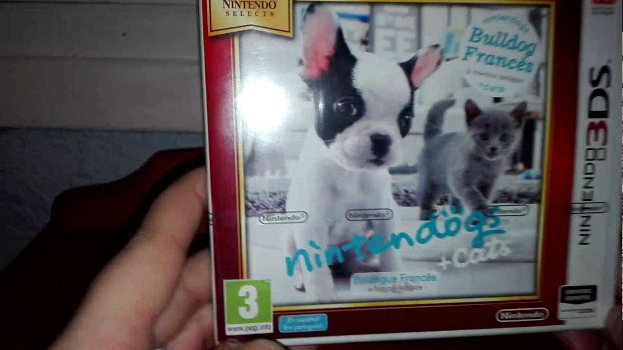 Unboxing Nintendogs + Cats (Bulldog Version) - YouTube