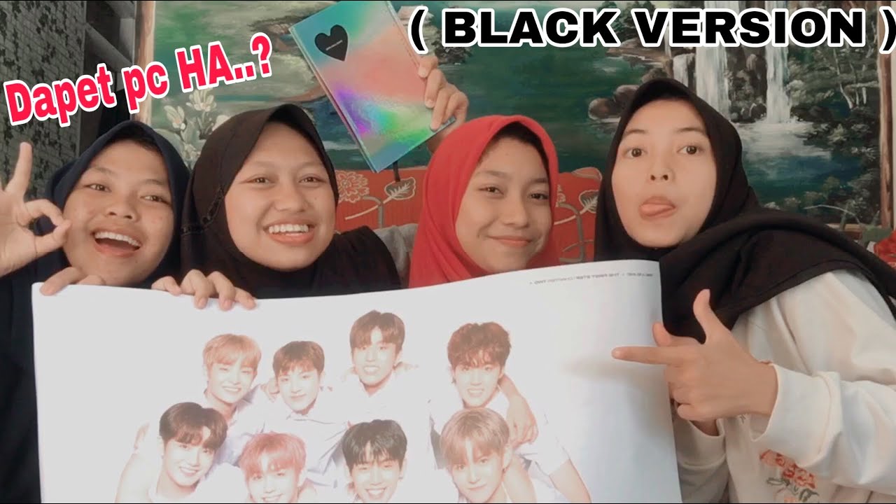 UNBOXING ALBUM TREASURE THE FIRST STEP : CHAPTER TWO VER BLACK - YouTube