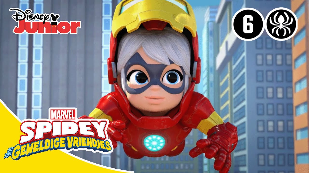 🦹‍♀️ Black Cat Chaos! | Spidey | Disney Junior BE - YouTube