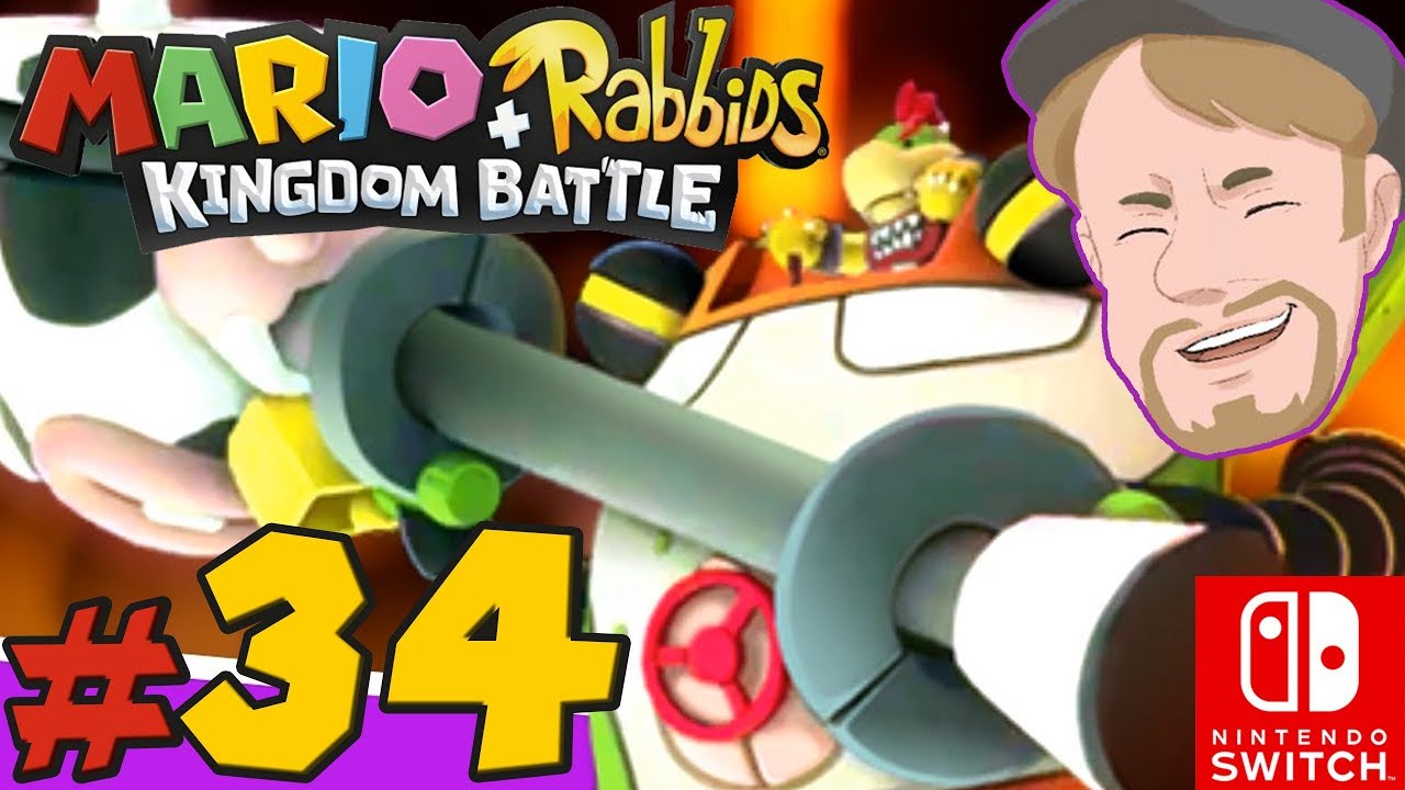 BOSS Mecha jr! | Mario + Rabbids Kingdom Battle På Svenska | Med Danne ...