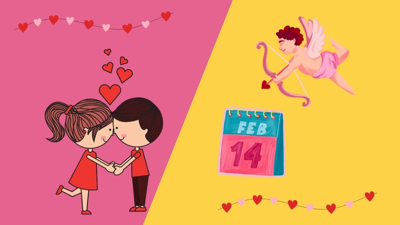 O Dia de São Valentim| A Origem do Valentine's Day | Historinha ...