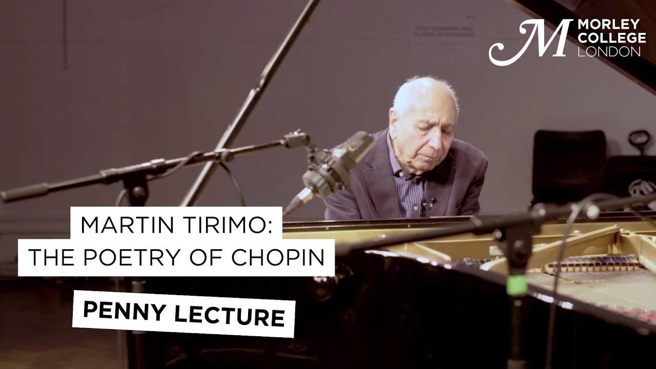 The Poetry of Chopin - a Penny Lecture and recital by Martino Tirimo ...