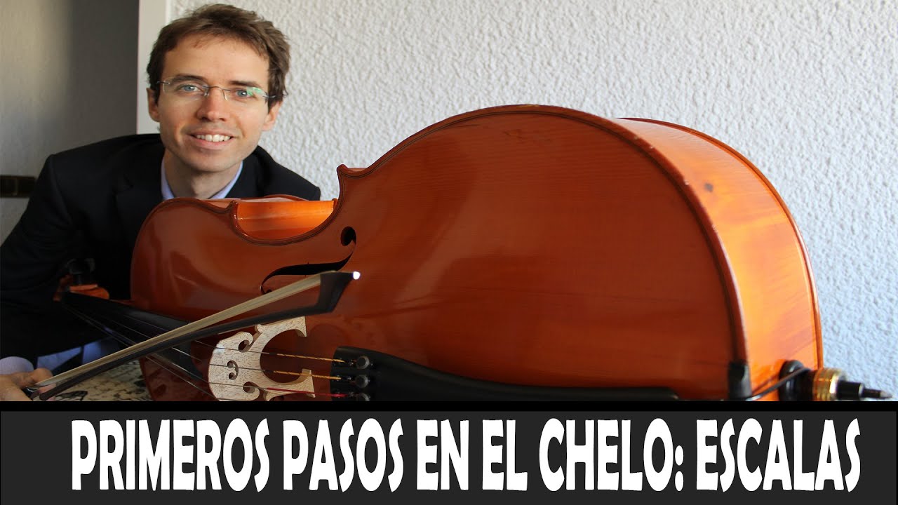 PRIMEROS PASOS en el Chelo - Escalas de Do y Sol Mayor - YouTube