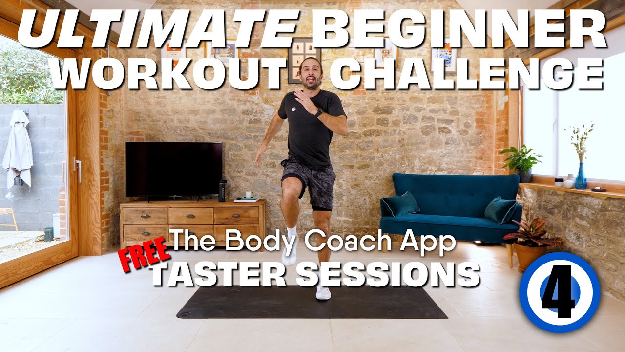 Workout 4 | 15 Minute ULTIMATE BEGINNER Home Workout | The Body Coach ...
