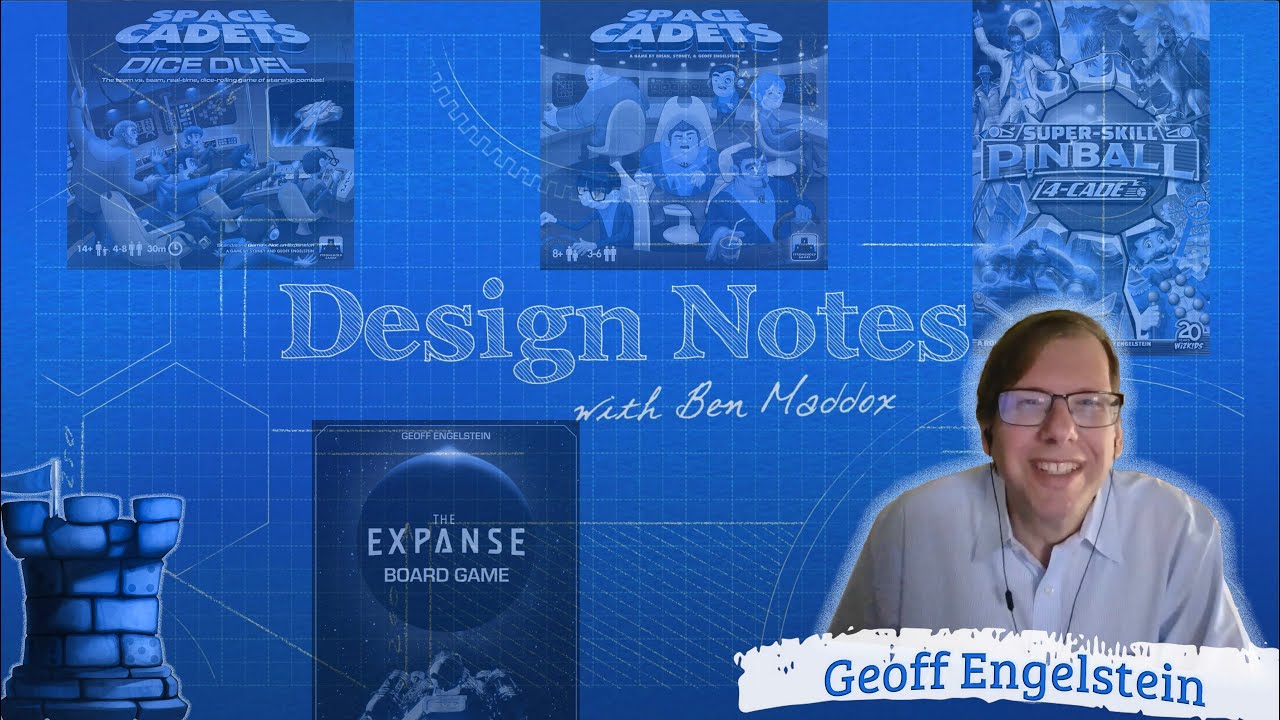 Design Notes with Ben Maddox - Geoff Engelstein - YouTube