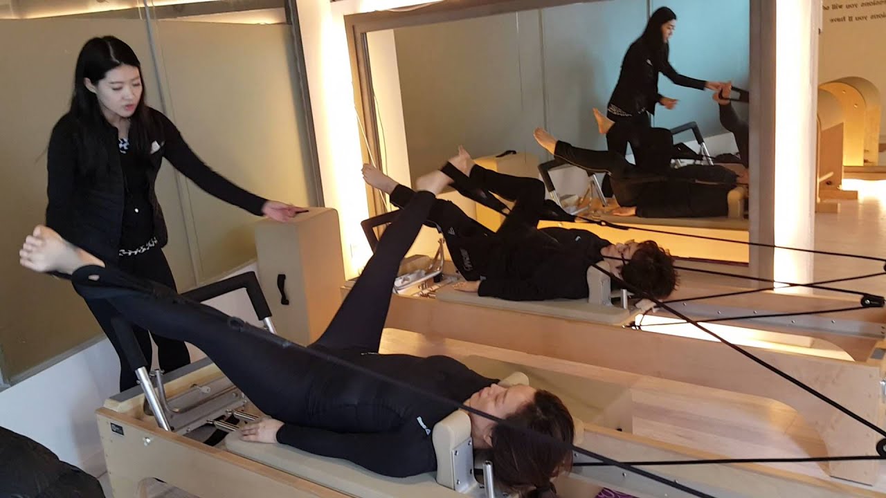 듀엣 leg opeing 체력이 다른 두 회원에게 적용 - YouTube