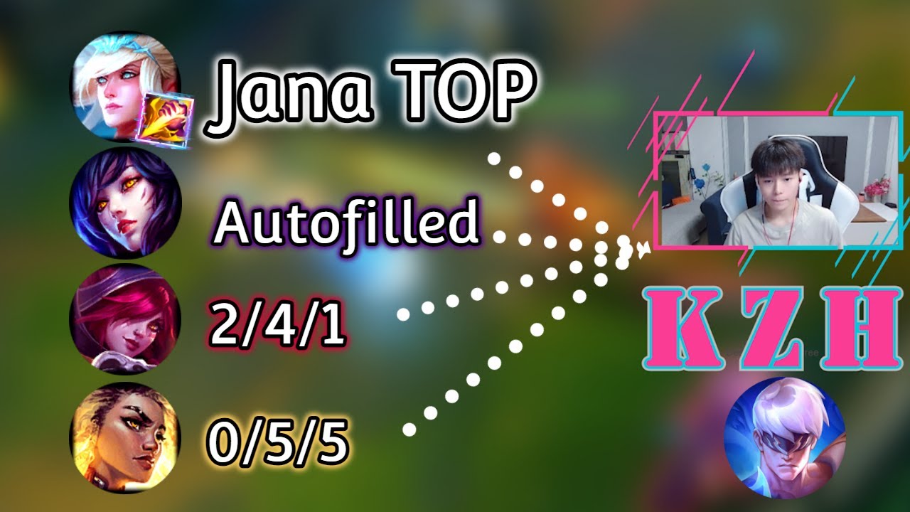 When KZH got a Jana TOP.. - [KZH] Chinese Rank1 Lee Sin Guide Jungle ss12 - League of Legends ...