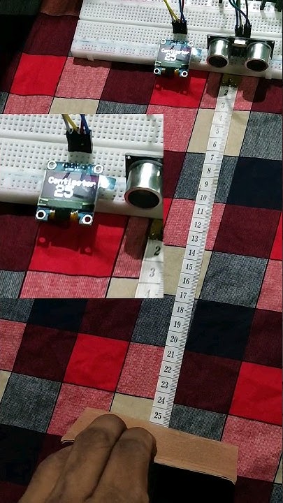 Length measuring digital /Oled display arduino #arduino #arduinoproject #shorts #short #diy ...