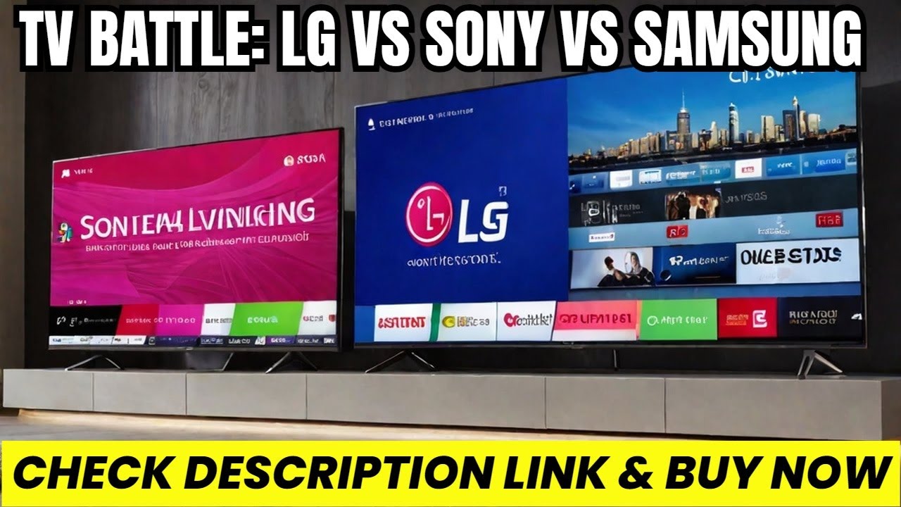 The Great TV Showdown: LG vs Sony vs Samsung | Best TVs of 2025 # ...