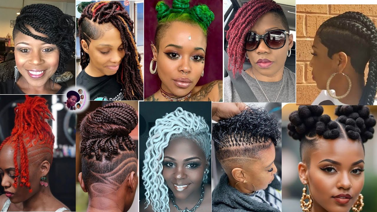 140+ DOPE! SIDE-SHAVED UNDERCUT BRAIDS HAIRSTYLES FOR BLACK WOMEN 2025👉 ...