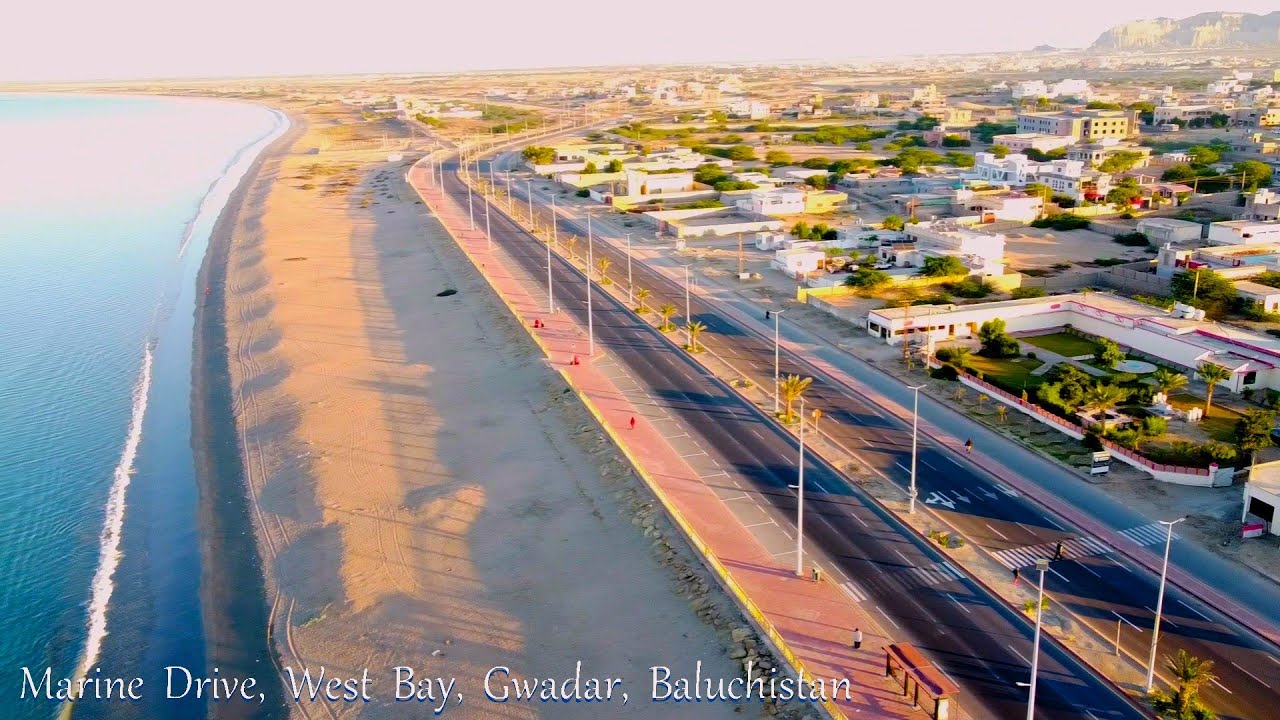 Marine Drive, West Bay, Gwadar, Baluchistan - Beautiful Sunrise ...