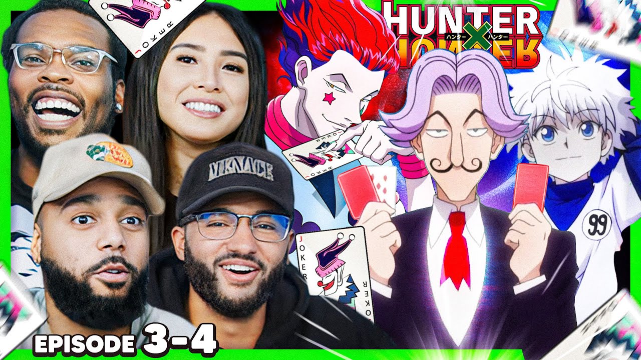 The Exam Begins! Hunter X Hunter Eps 3 & 4 Reaction/Review! - YouTube