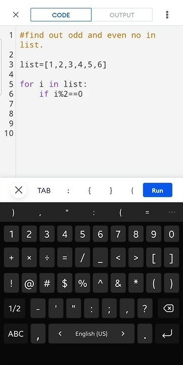find out odd and even no in list in python ! list se odd & even no ...