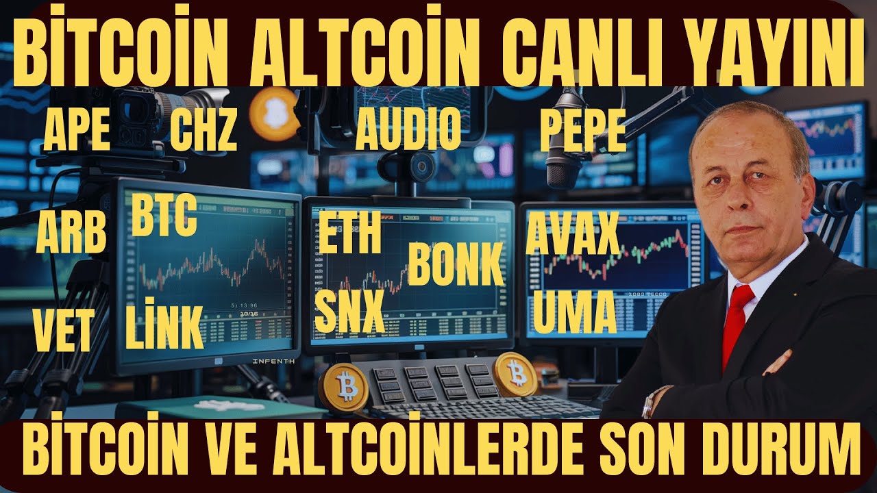 BİTCOİN & ALTCOİN CANLI YAYINI | 🔴 BTC, ETH, APE, CHZ, PEPE, VE DAHA FAZLASI! | 2024 - YouTube