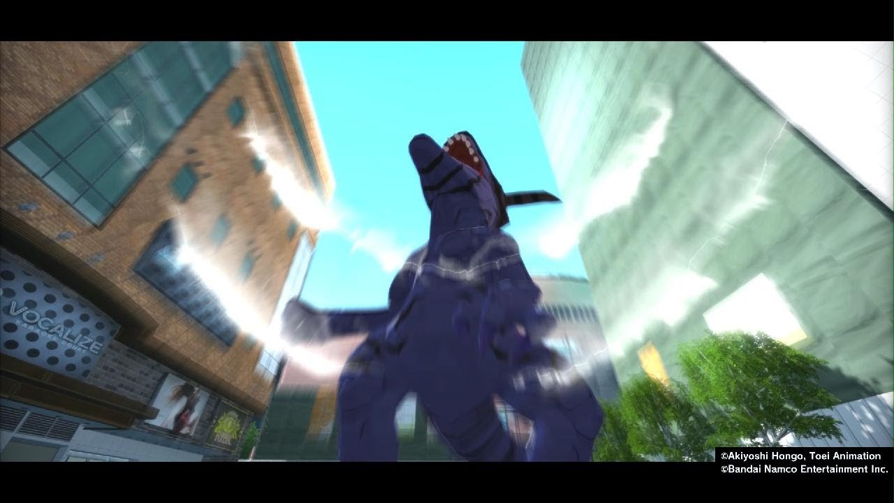 Digimon Story Time Stranger Episode 8 Greymon Boss Battle And Meeting ...